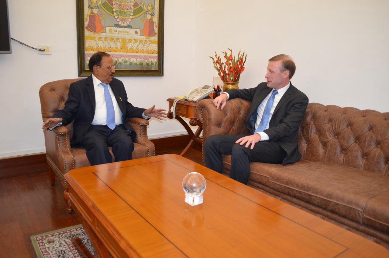 US NSA Jake Sullivan Meets NSA Doval In New Delhi | US To Delist Indian ...