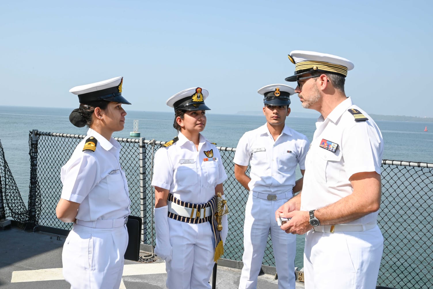 French Nuclear Powered Carrier Strike Group Makes Port Calls In Goa and ...